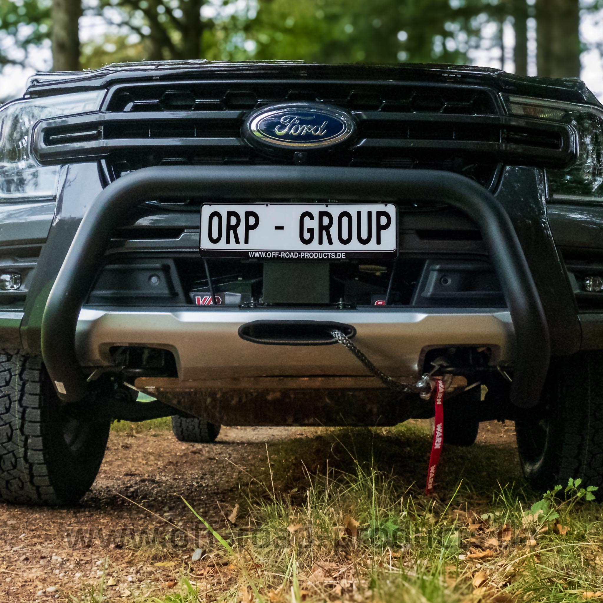 Seilwindenanbau Ford Ranger 2023 – ORP4x4