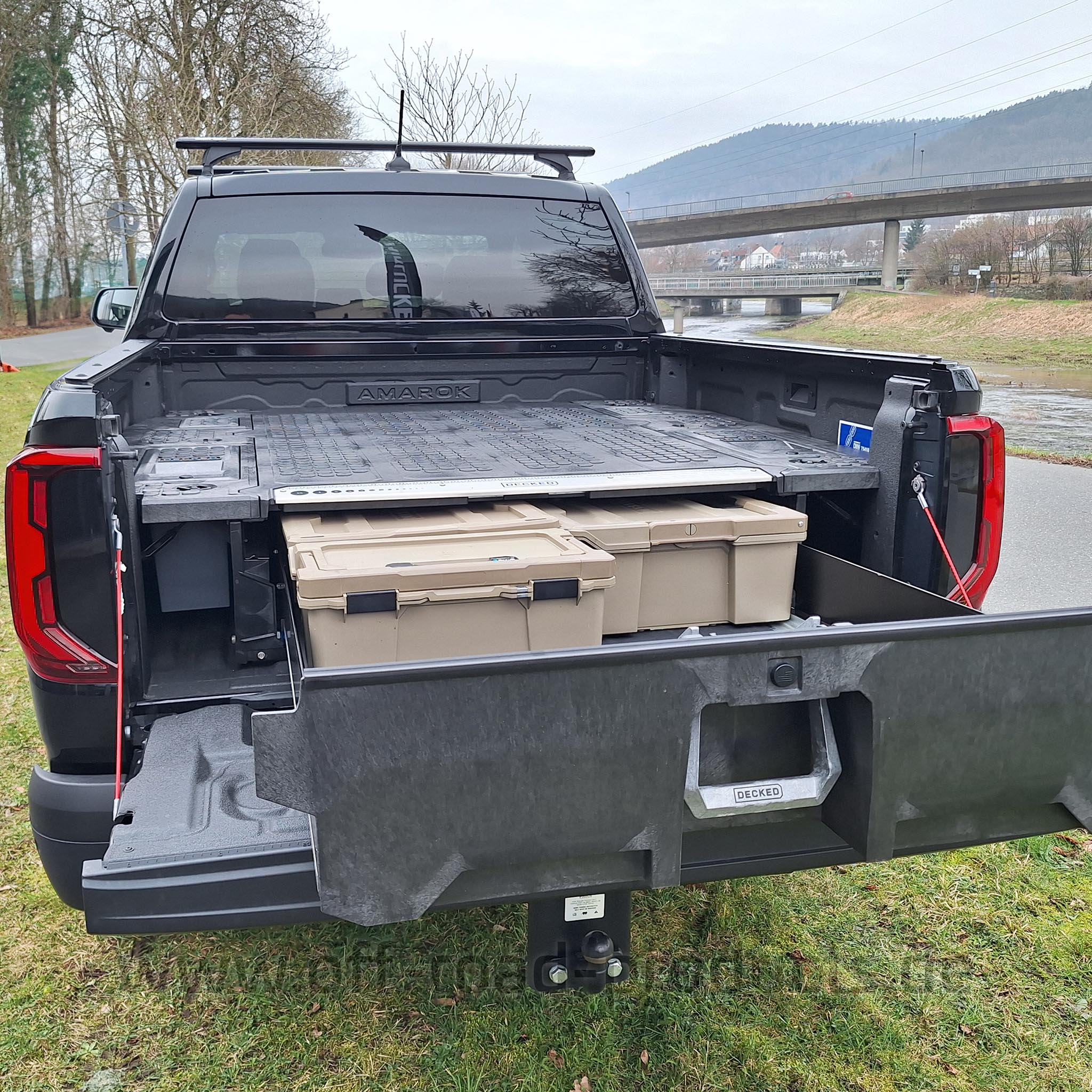 Decked Schubladensystem VY VW Amarok 2023+ DC – ORP4x4
