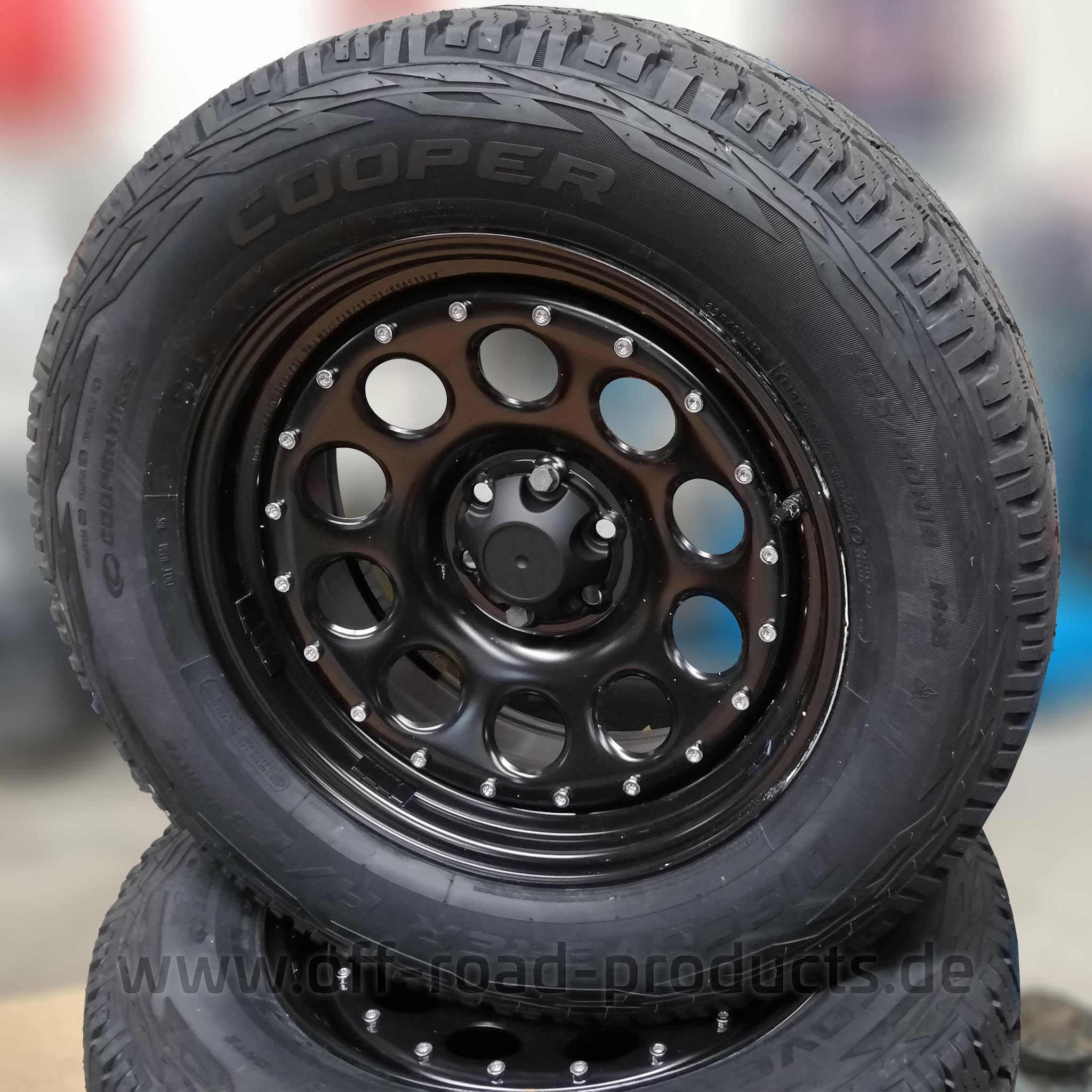 Komplettradsatz Dotz Modular Beadlock Cooper A/T3 S2 18" X-Klasse – ORP4x4