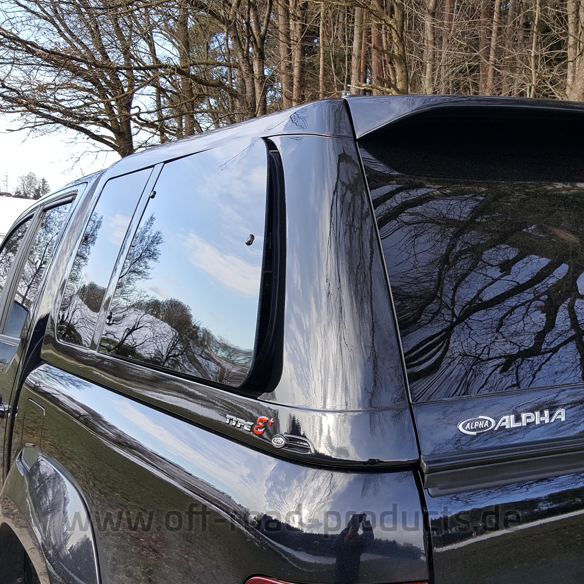 Hardtop Alpha Type E+ VW Amarok – ORP4x4