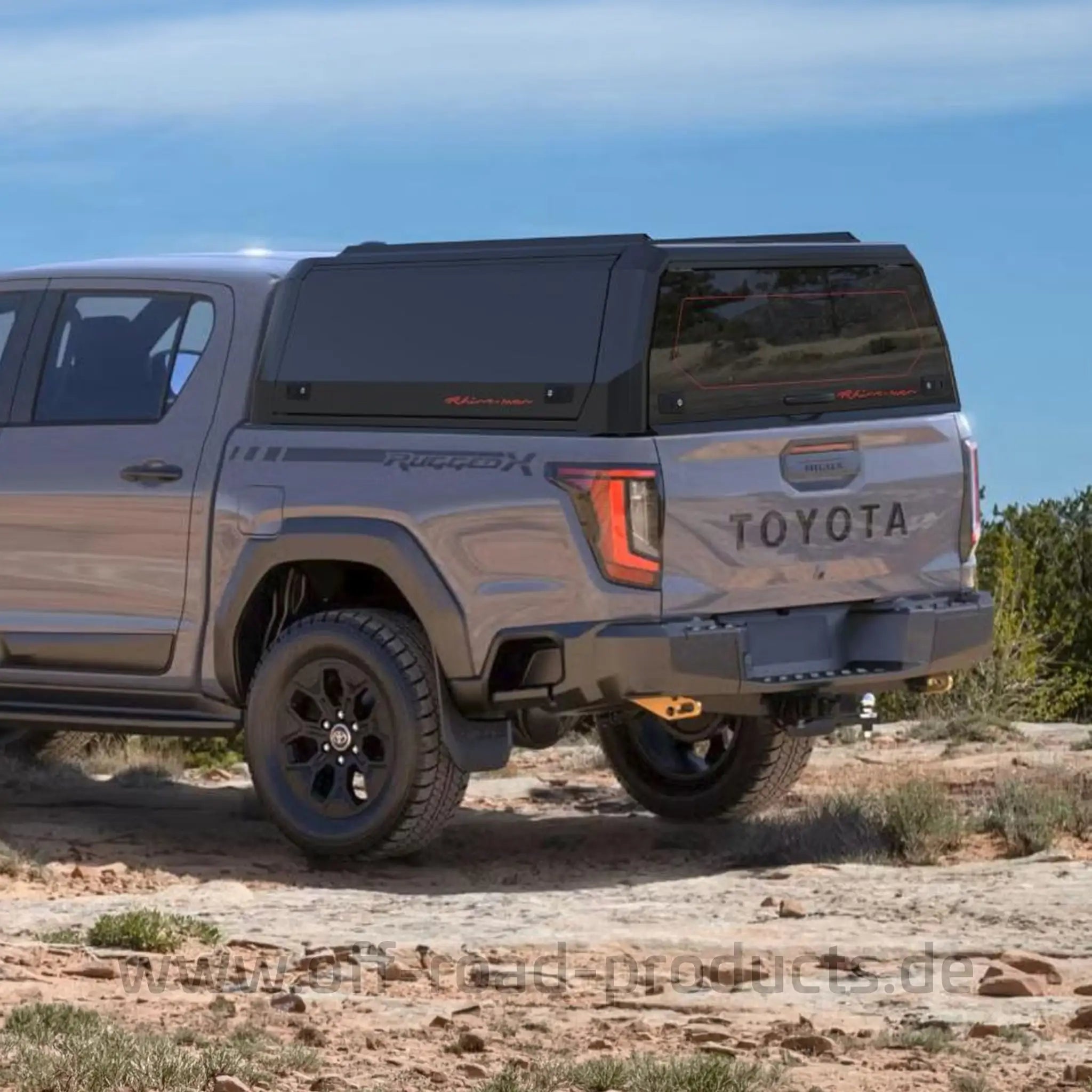 Rhinoman Hardtop Toyota Hilux Travo 2025 Doppelkabine Aluminium – ORP4x4