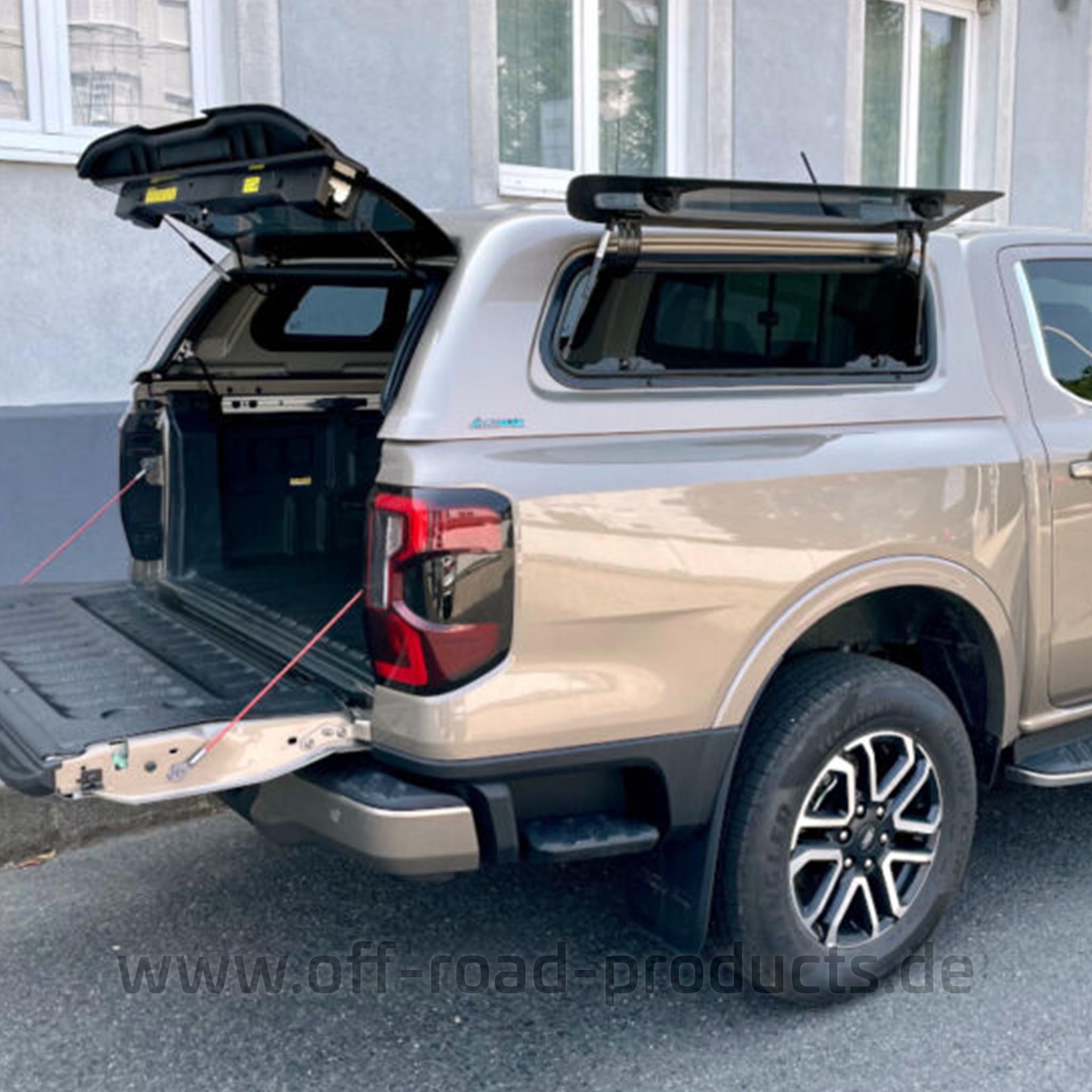 Hardtop Aeroklas Dual Windows Ford Ranger 2023 – ORP4x4