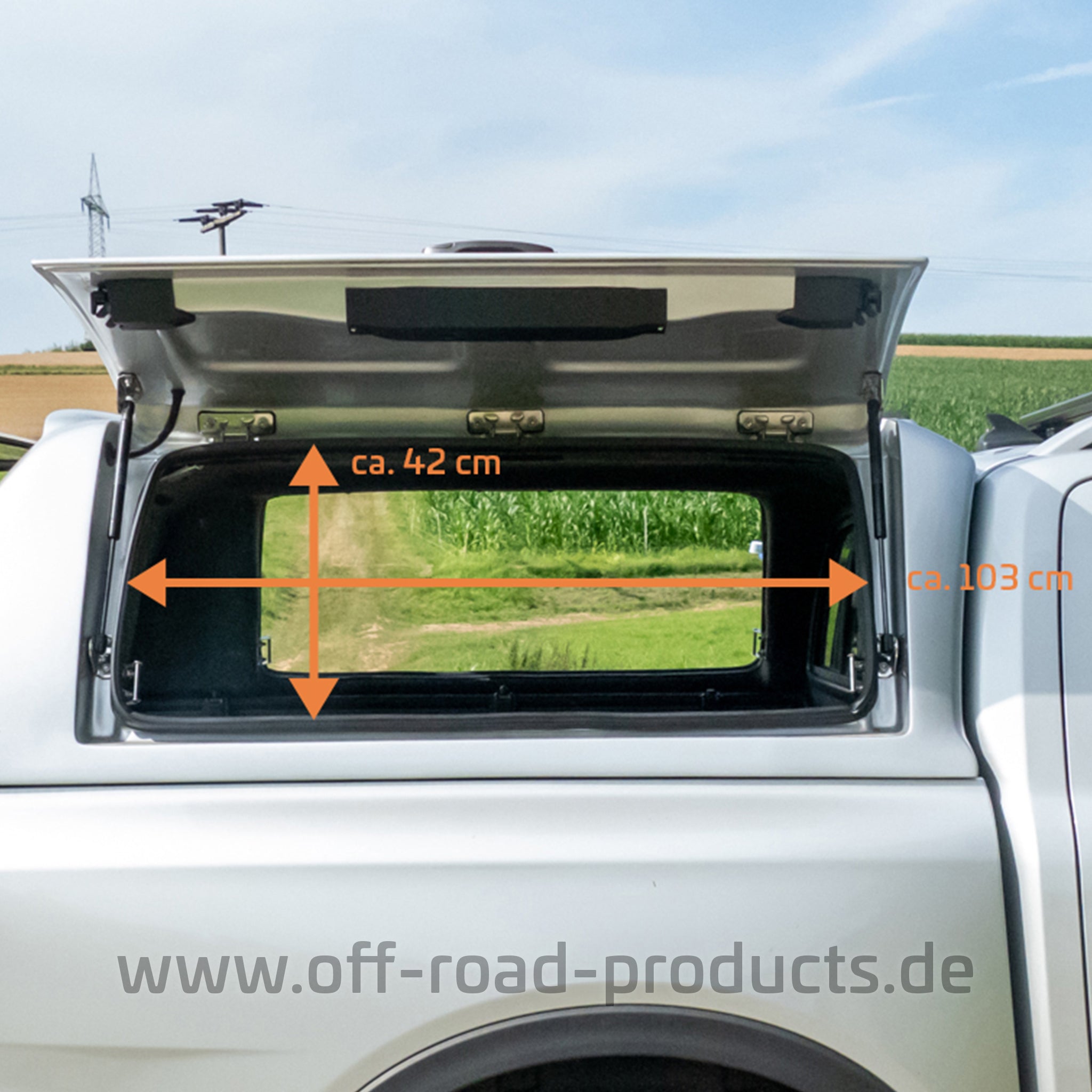 Hardtop Fleetrunner Ford Ranger 2023 DC – ORP4x4