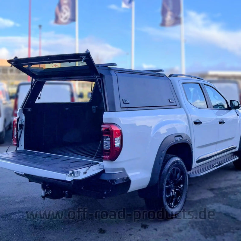 LineX Hardtop Maxus T60 & T90 Doppelkabine ab 2016 | Schwarz Matt | 250 ...