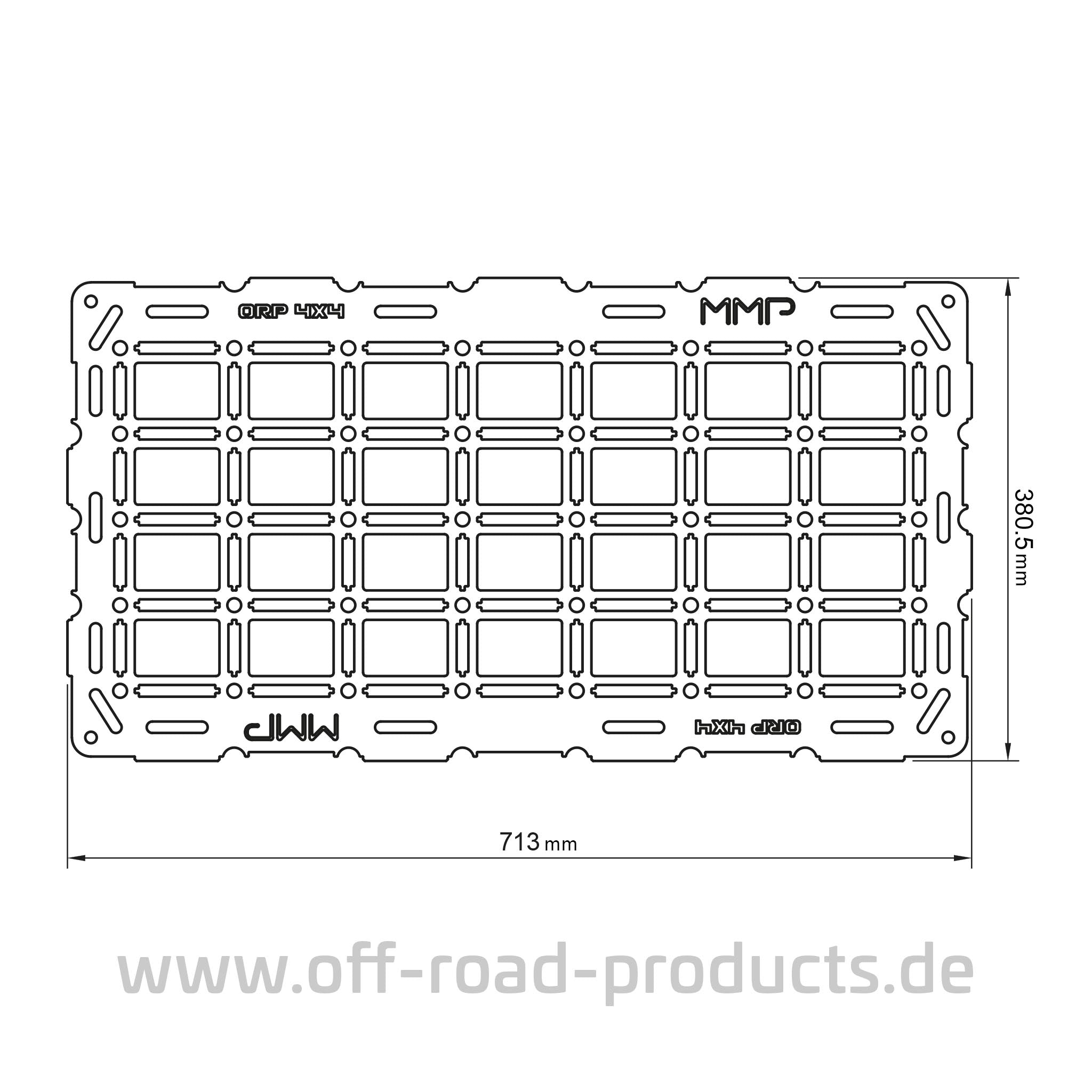 Molle Panel MMP - ORP4x4