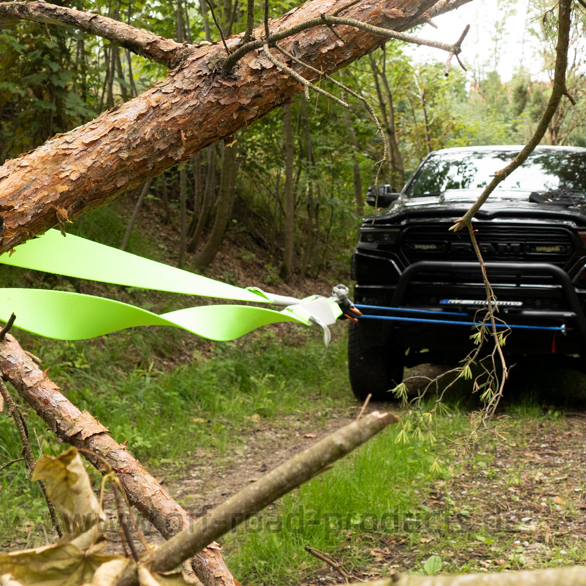 Seilwindenanbau "Hidden" Ram 1500 – ORP4x4