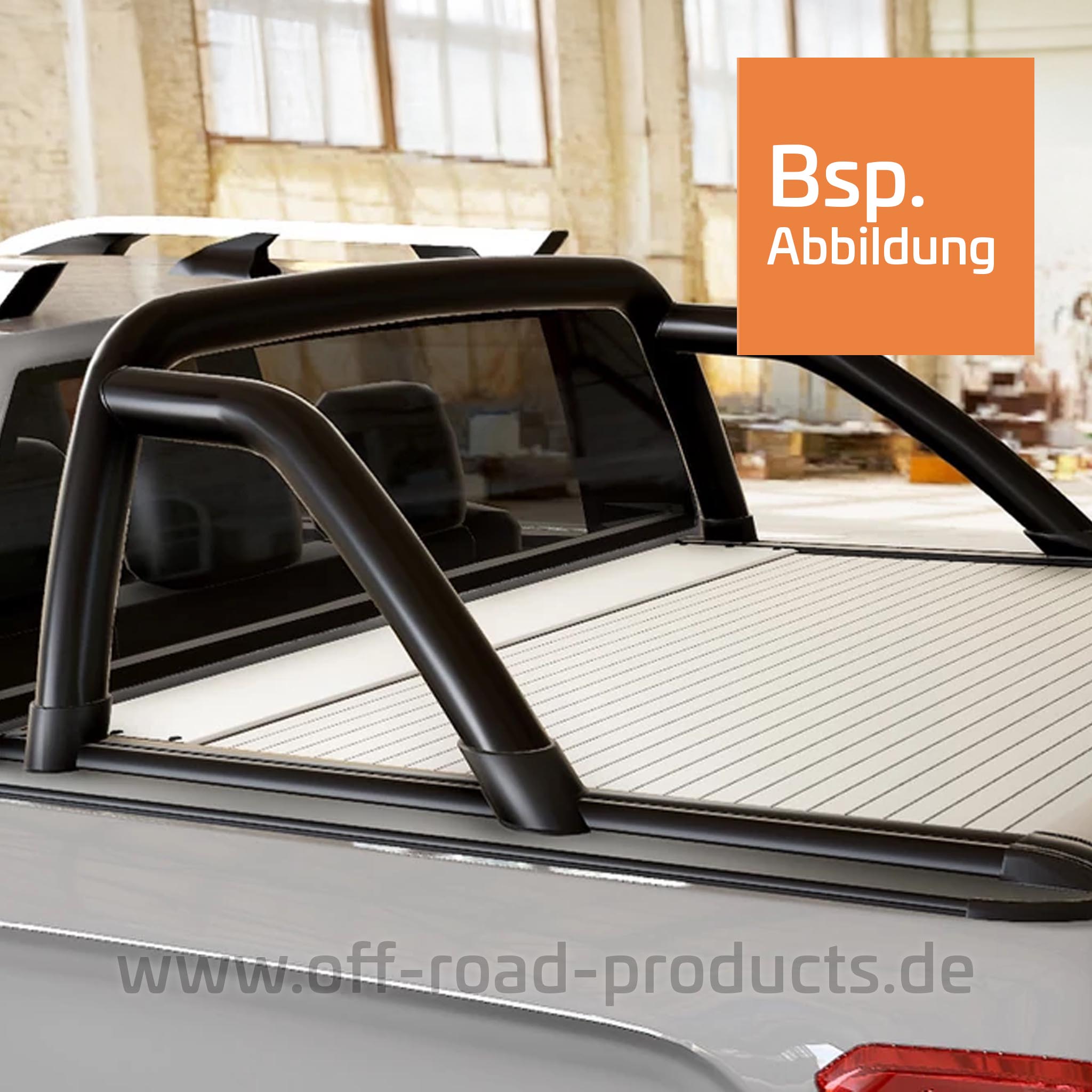 Überrollbügel schwarz für RealTruck Mountain Top EVO Rollo – Musso und ...