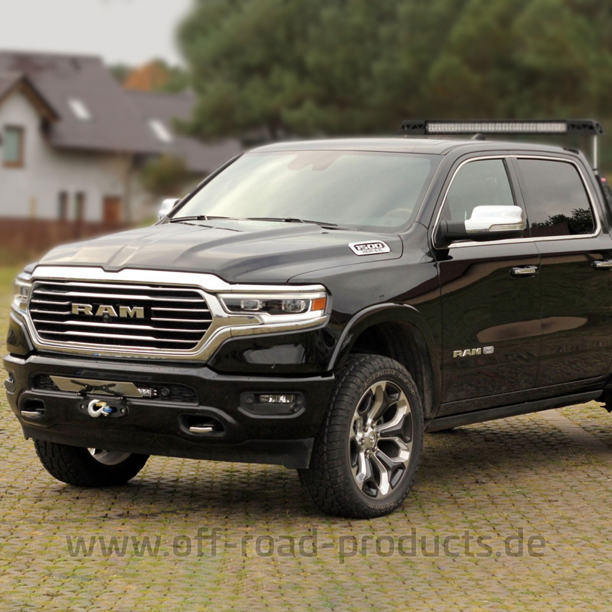 Seilwindenanbau "Hidden" Ram 1500 – ORP4x4